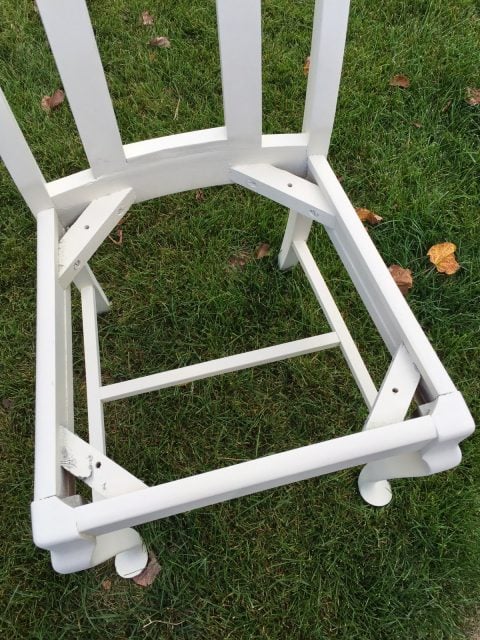 DIY Wood Seat Replacement for Dining Chair - Start at Home Decor