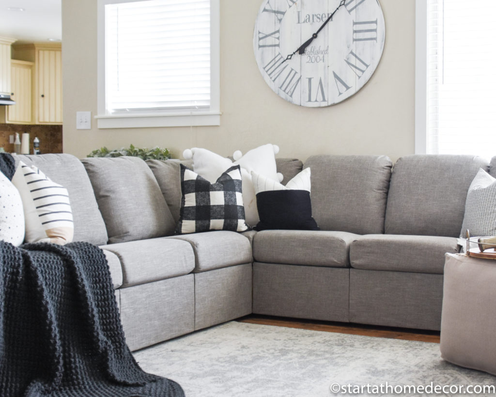 Best Ideas for Stylish Grey Couch Throw Pillows - Brooke Nicole Larsen