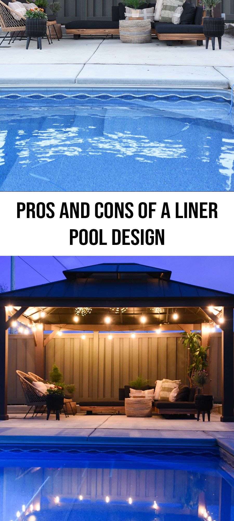 Pros and Cons of a Liner Pool Design - Brooke Nicole Larsen