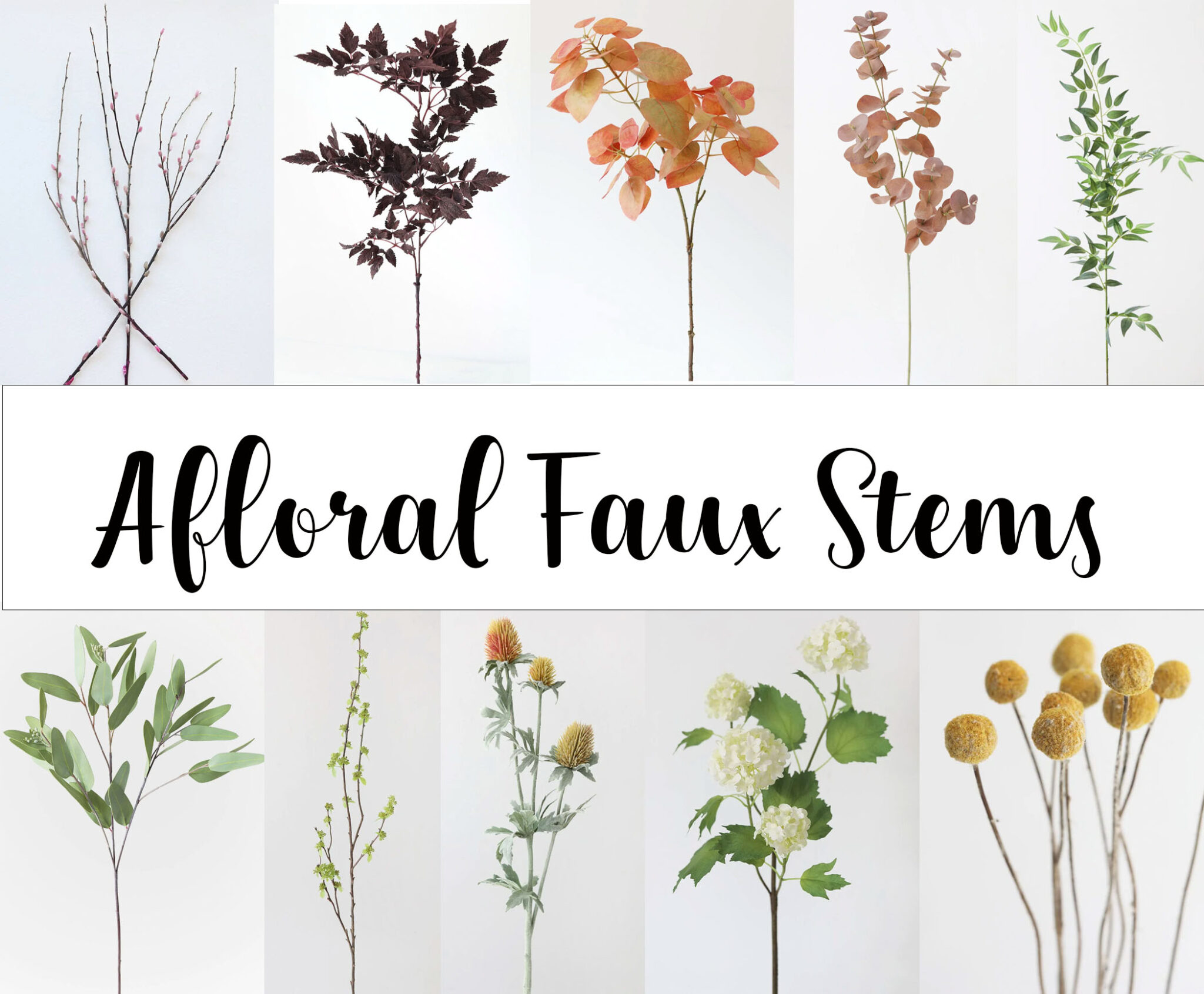 How to Style Faux Branches in a Vase - Start at Home Decor