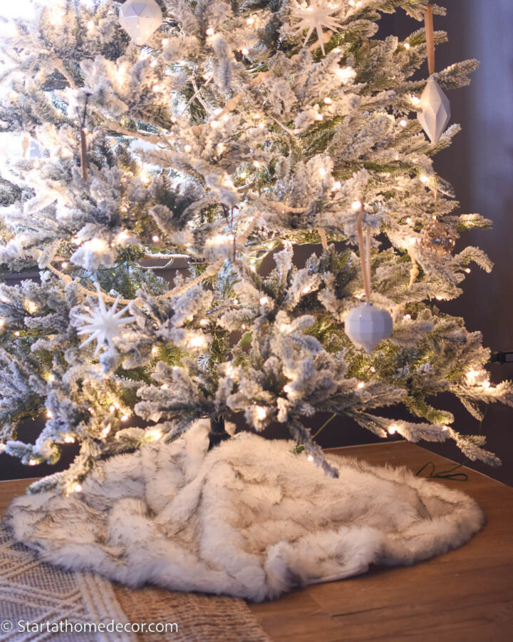 6+ Easy DIY Christmas Tree Skirts - Brooke Nicole Larsen