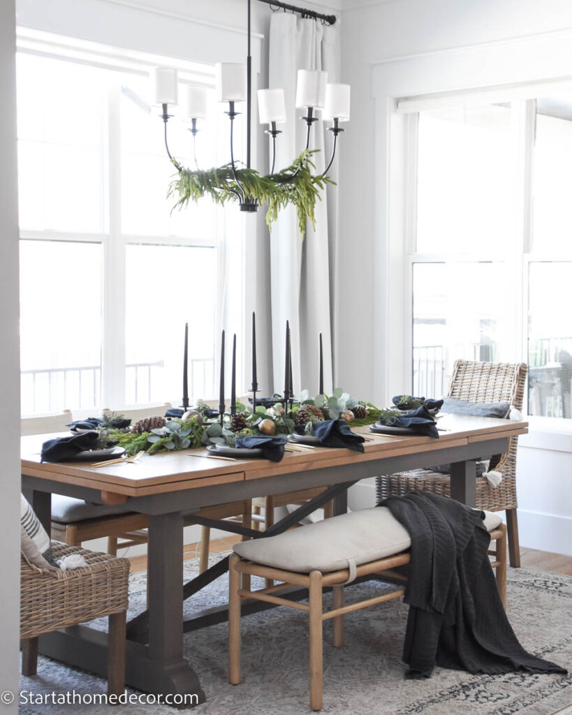 5 Steps to Create Neutral Christmas Decorations for Your Table - Brooke ...