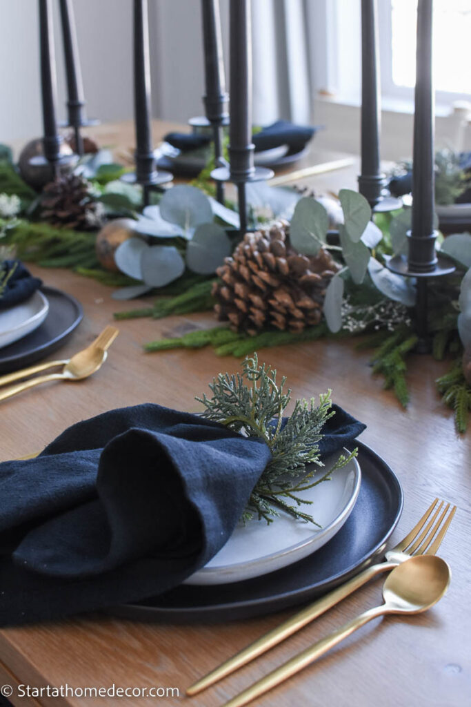 5 Steps to Create Neutral Christmas Decorations for Your Table - Brooke ...