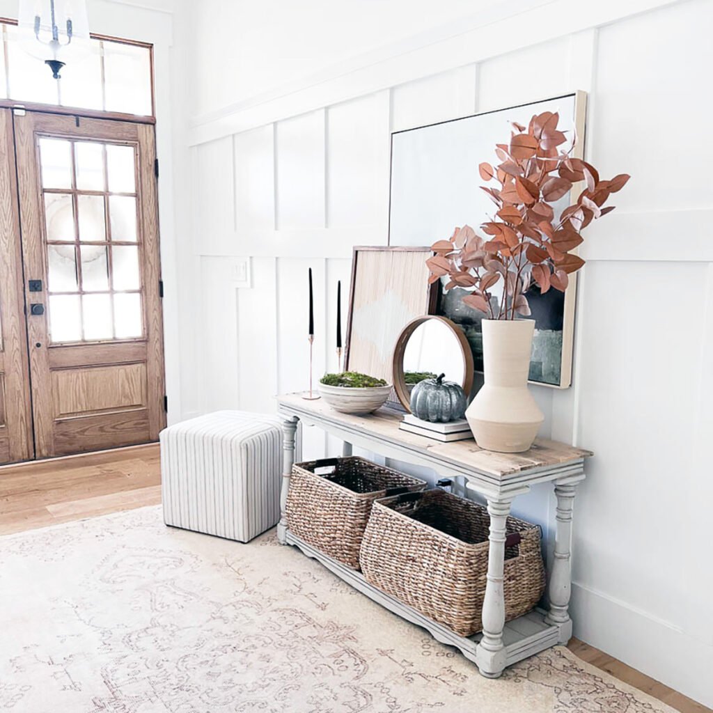 Fabulous Ideas to Help You Decorate a Small Foyer - Brooke Nicole Larsen