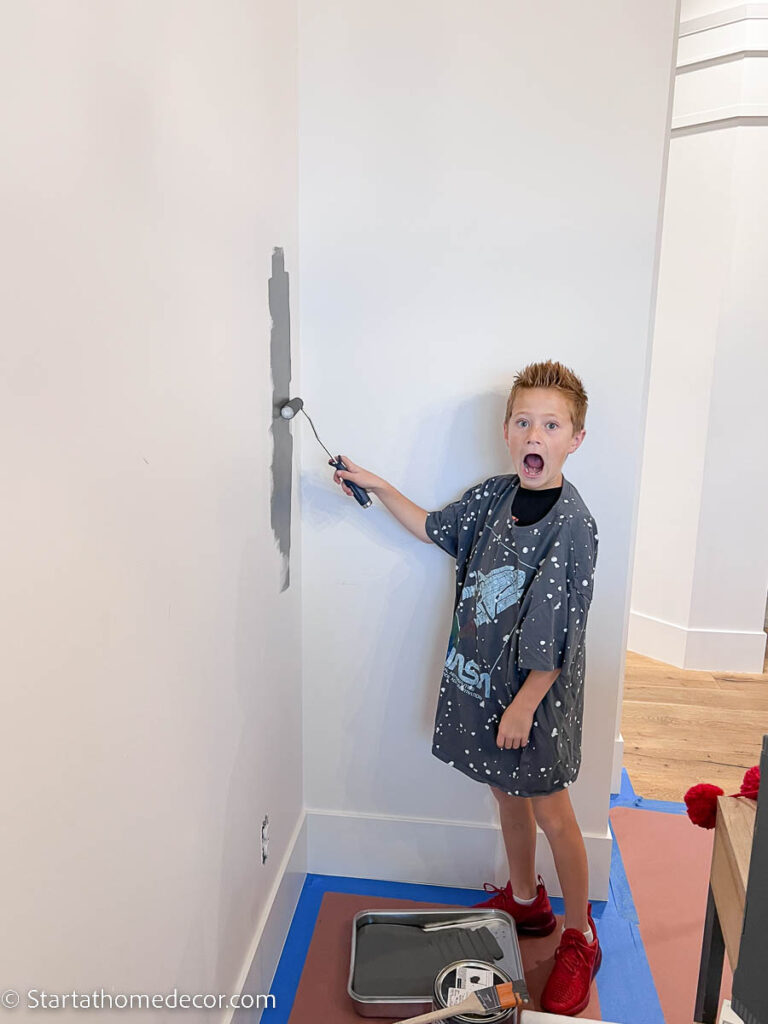 5 Best Tips to Paint a Textured Ceiling - Brooke Nicole Larsen