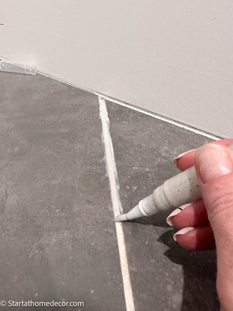 How to Easily Change the Color of Grout - Brooke Nicole Larsen