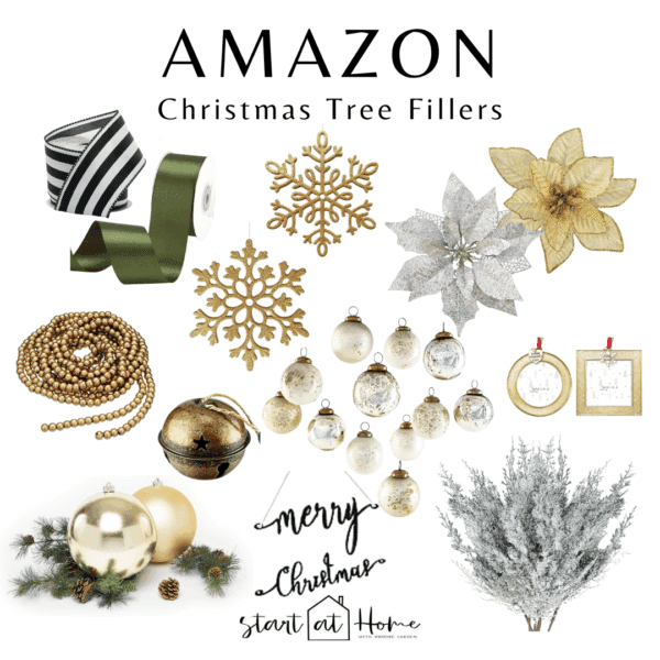 Top 10+ Easy and Affordable Christmas Tree Fillers - Brooke Nicole Larsen