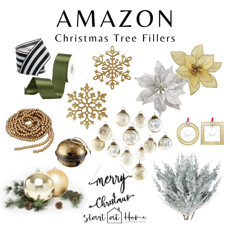 Top 10+ Easy and Affordable Christmas Tree Fillers - Start at Home Decor