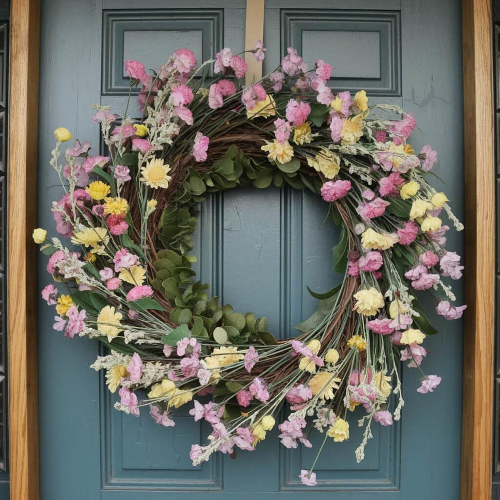 25+ Beautiful Spring Wreath Ideas for a Welcoming Front Door - Brooke ...