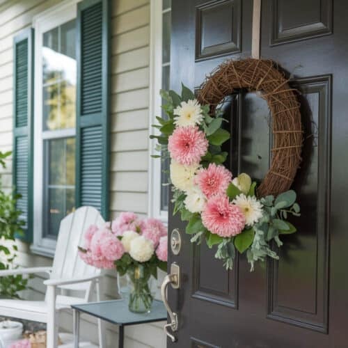 25+ Beautiful Spring Wreath Ideas for a Welcoming Front Door - Brooke ...
