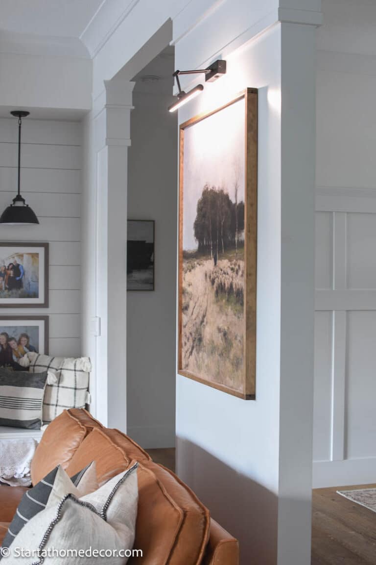 Revolutionize Art Decor with Battery-Operated Picture Lights - Brooke ...
