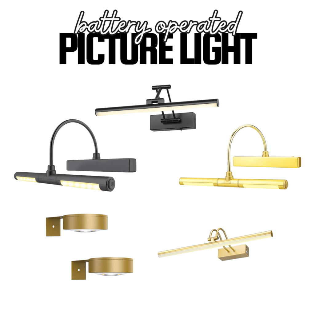 Revolutionize Art Decor with Battery-Operated Picture Lights - Brooke ...