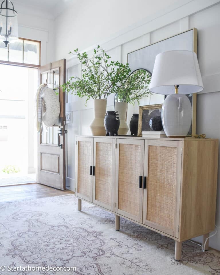 Top 9 Welcoming Ideas to Decorate a Long Entryway - Brooke Nicole Larsen