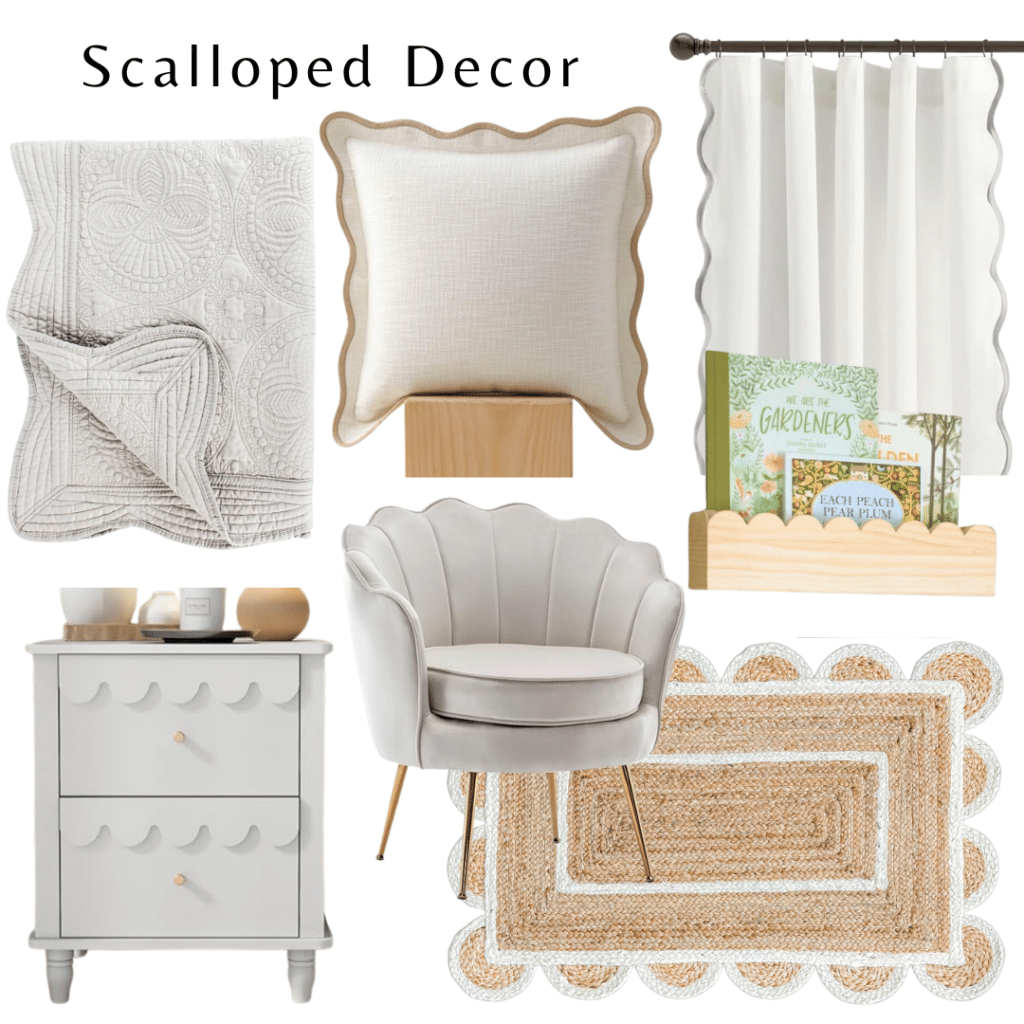 How to Add Scalloped Decor Finds to Your Home - Brooke Nicole Larsen