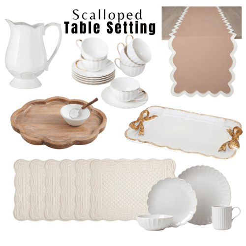 How to Add Scalloped Decor Finds to Your Home - Brooke Nicole Larsen