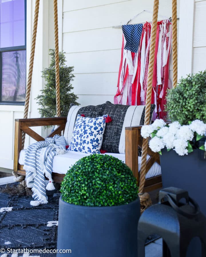 DIY Ribbon Flag: How to Make a Thrifty Patriotic Craft - Brooke Nicole ...