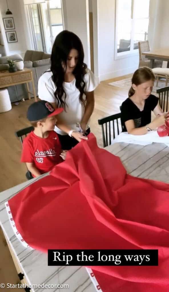 DIY Ribbon Flag: How to Make a Thrifty Patriotic Craft - Brooke Nicole ...