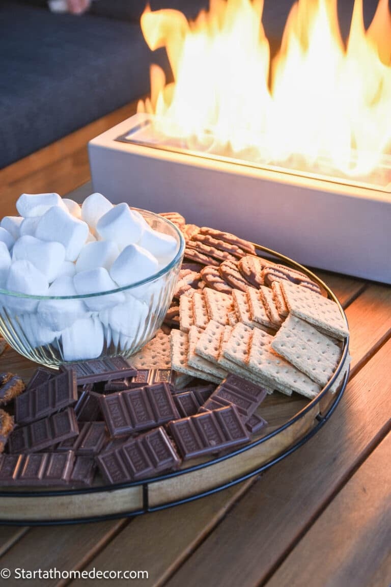 The Ultimate Guide to Make Fire Pit Tabletop S'mores - Brooke Nicole Larsen
