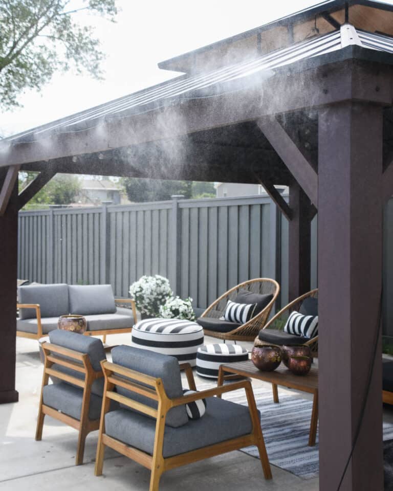 Outdoor DIY Mister for Instant Coolness on Your Patio - Brooke Nicole ...