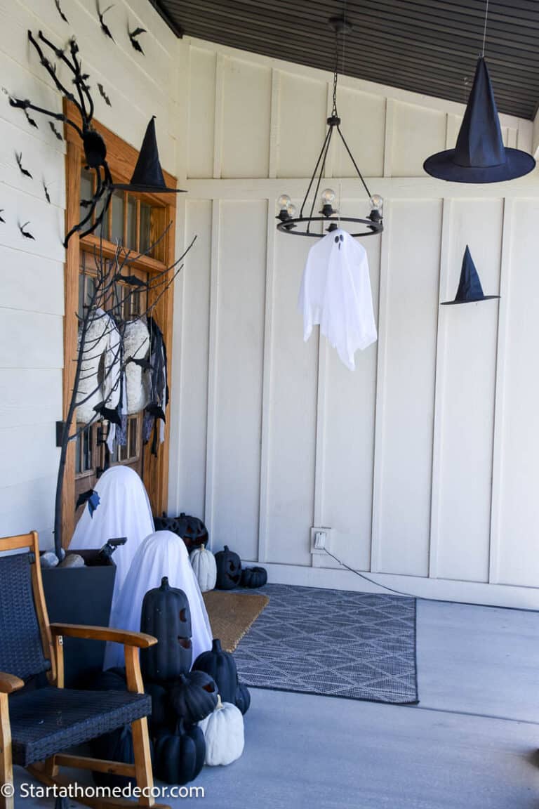 10+ Must Haves for a Spooky & Stylish Halloween Front Porch - Brooke ...