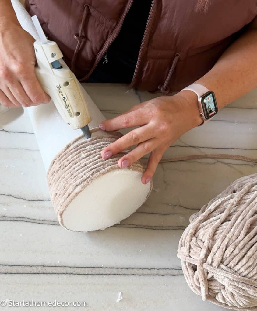 Cozy DIY Yarn Christmas Trees: Add Charm to Holiday Decor - Brooke ...
