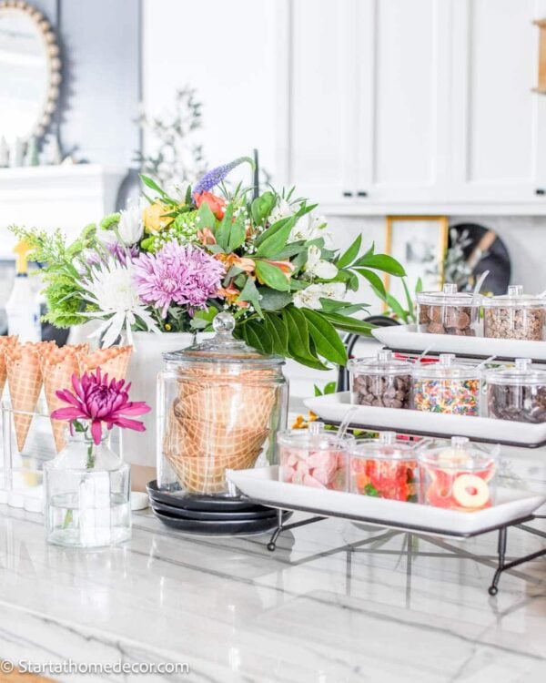 How to Create the Ultimate DIY Ice Cream Bar For any Occasion - Brooke ...