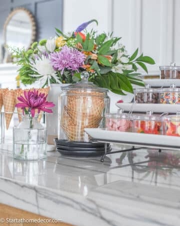 How to Create the Ultimate DIY Ice Cream Bar For any Occasion - Brooke ...