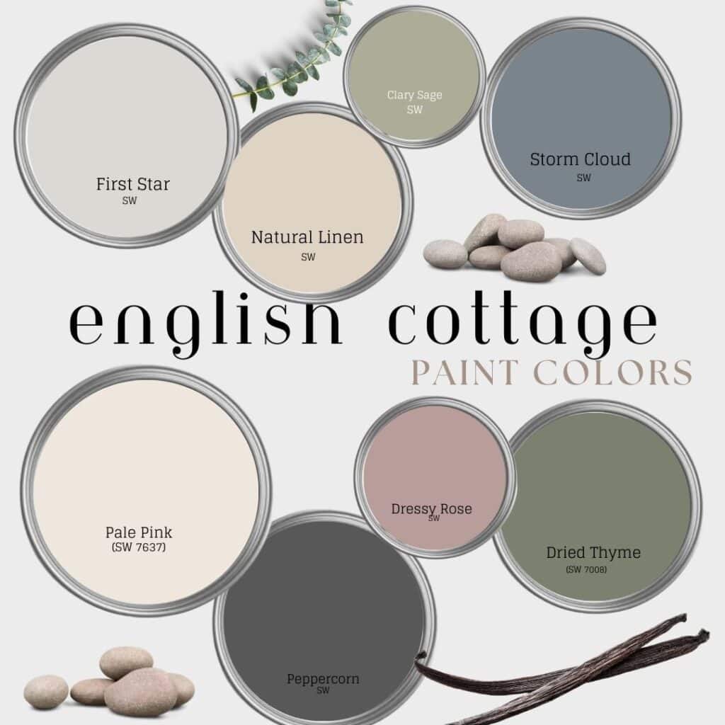 English Cottage Paint Colors: Storybook Charm for Every Room - Brooke ...