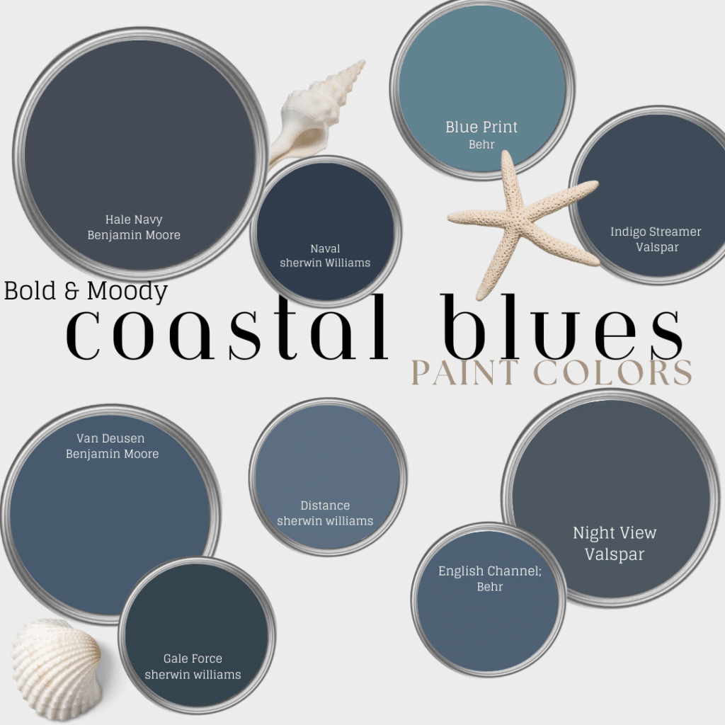 25 Trending Coastal Blue Paint Colors (From Benjamin Moore, Sherwin ...