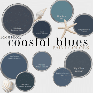 25 Trending Coastal Blue Paint Colors (From Benjamin Moore, Sherwin ...