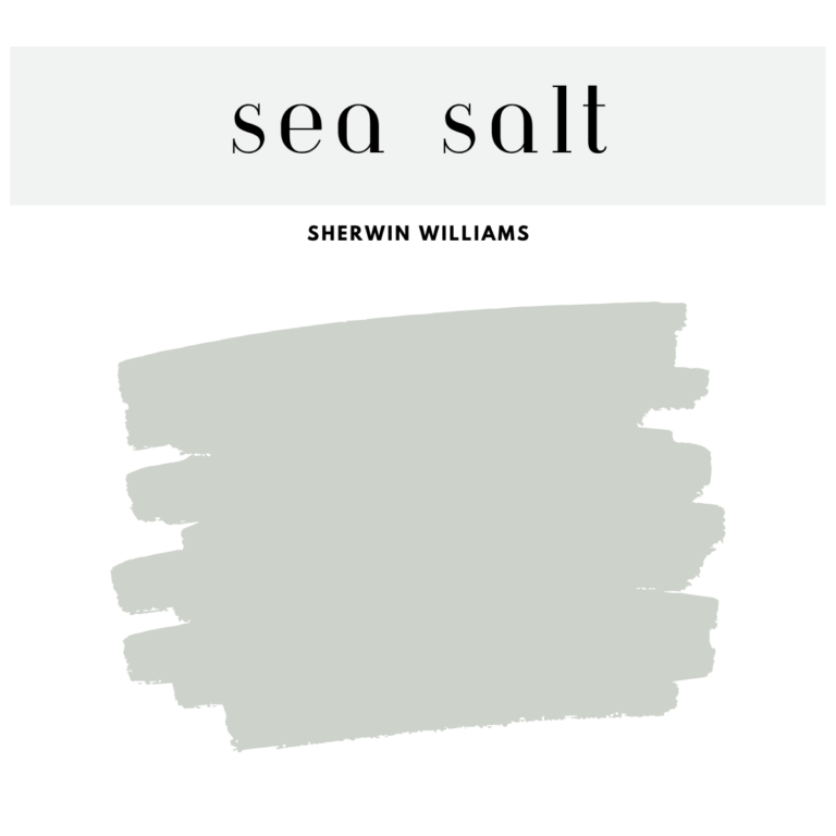 Sherwin-Williams Sea Salt Palette: 20+ Dreamy Coastal Colors - Brooke ...