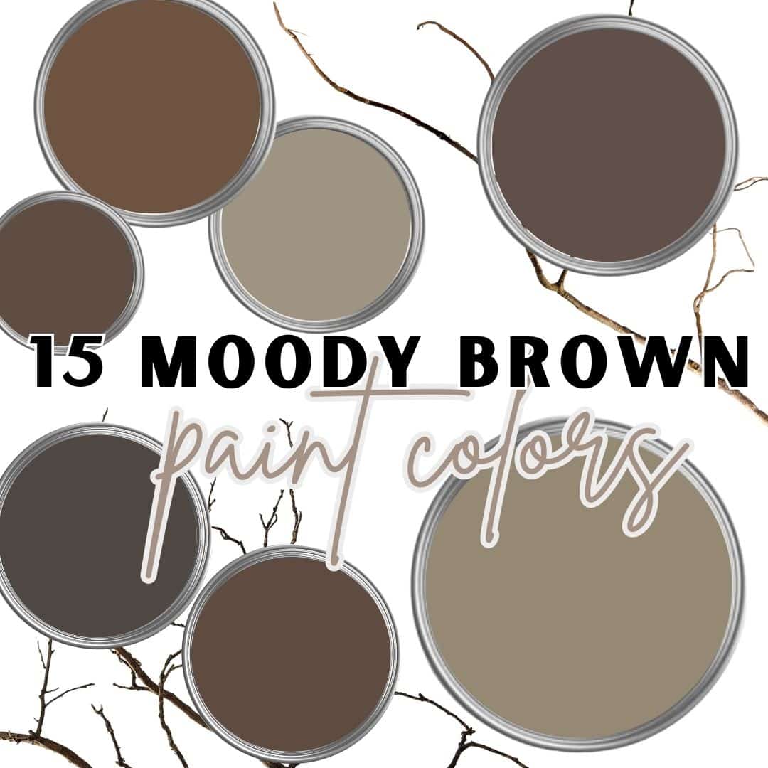 The Top 15 Moody Brown Paint Colors for Your Home (2026 Guide) - Brooke ...